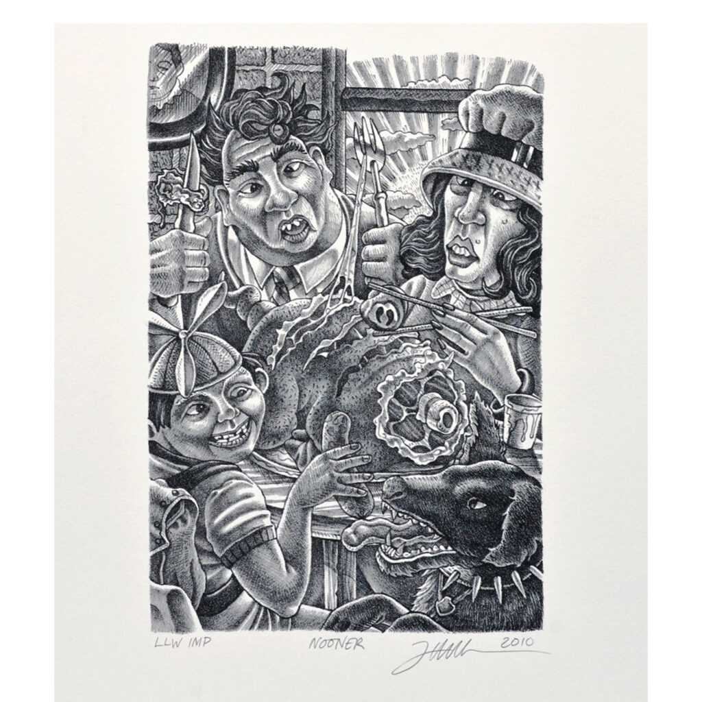 Tom Huck – Nooner, 2010 – The Lawrence Lithography Workshop and Gallery