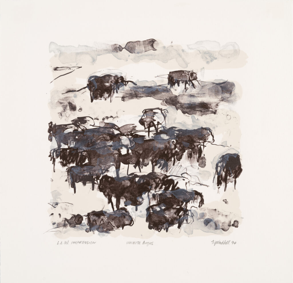 Theodore Waddell – Wichita Angus, 1994 – The Lawrence Lithography ...